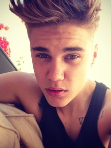 The Do You Like My Frown? Selfie - 47 Justin Bieber Selfies - Capital
