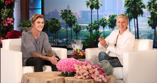 Watch: Justin Bieber Surprises Ellen DeGeneres And Videos An Apology ...
