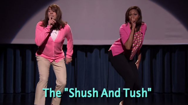 Michelle Obama And Jimmy Fallon Perform Hilarious "Evolution Of Mom ...