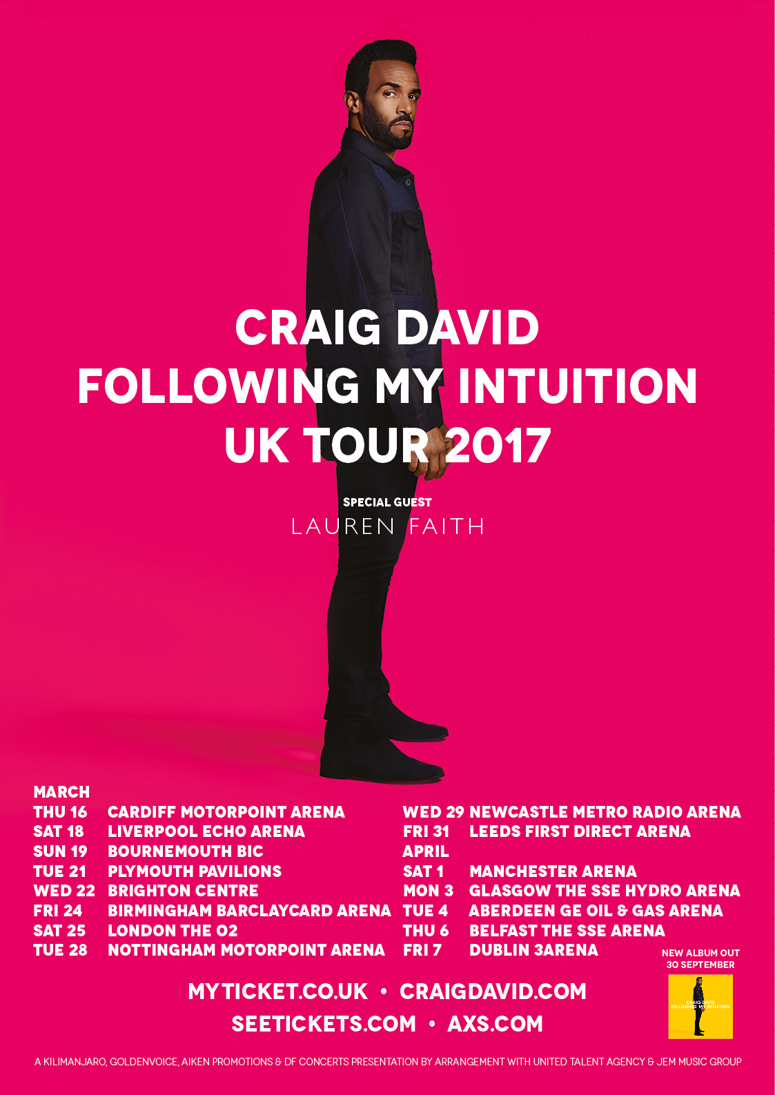 Craig David's 2017 UK Tour Dates – Find Out How To Get Your Tickets ...