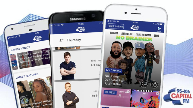 Listen To Capital: The UK's No.1 Hit Music Station